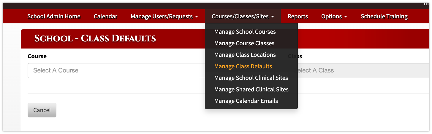 (School) Adjusting Defaults- Giving students credit for hours and ...