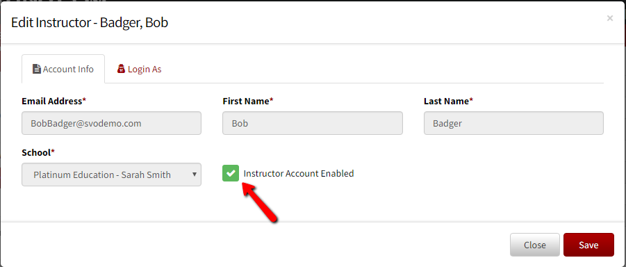 (School) Removing an Instructor in EMSTesting or Platinum Tests ...