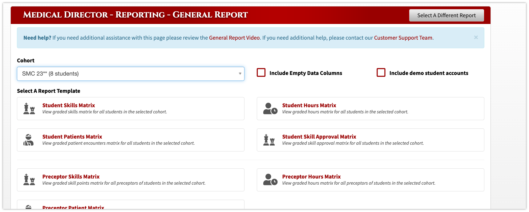 (Medical Director) General Report [EMS] – Platinum Education Knowledgebase