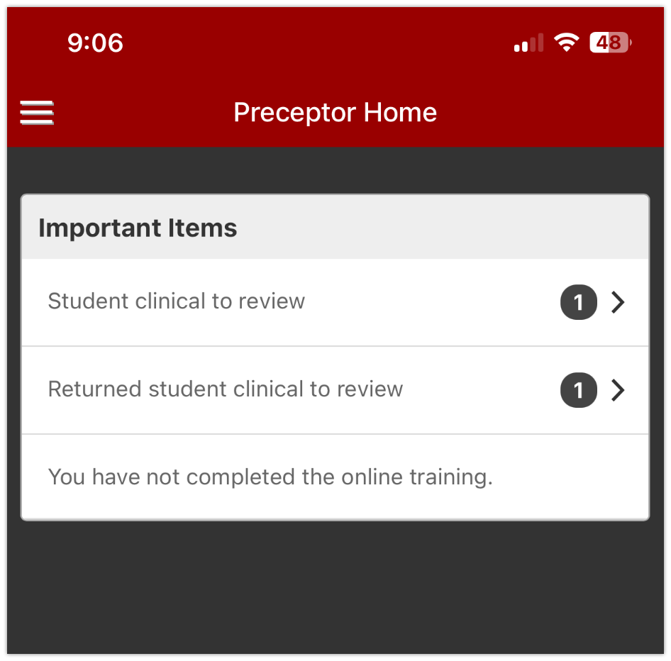 (Preceptor) App – Platinum Education Knowledgebase