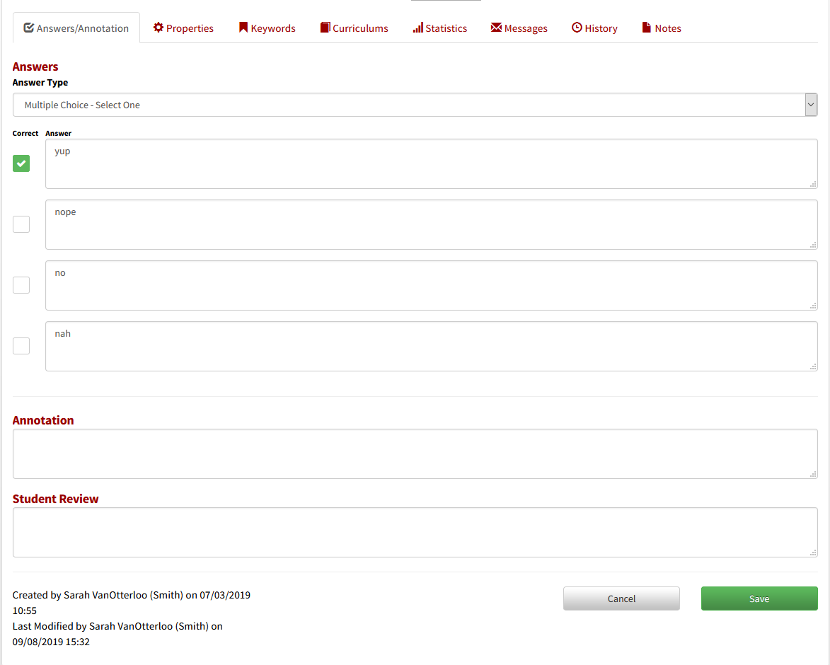 (Instructor) Creating Questions in EMSTesting or Platinum Tests ...