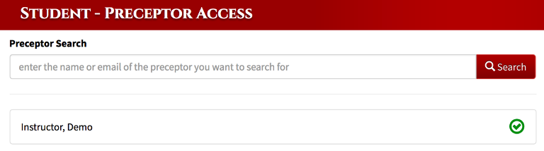 (Student) Preceptor Access [EMS] – Platinum Education Knowledgebase