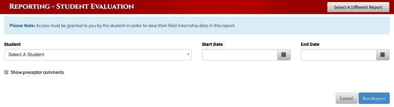 (Preceptor) Reporting – Platinum Education Knowledgebase