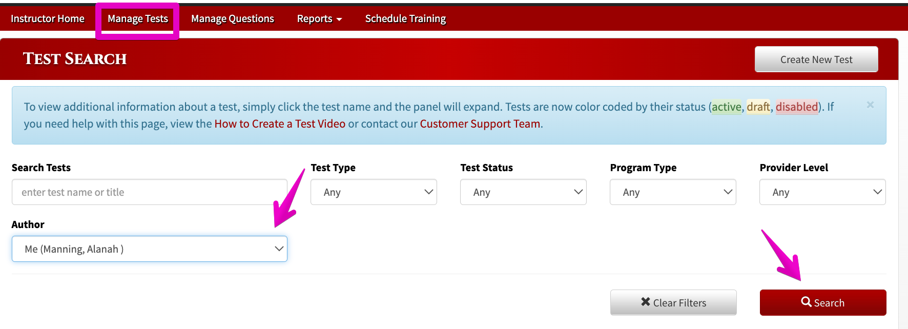 (Instructors) Adding a Shared Exam – Platinum Education Knowledgebase