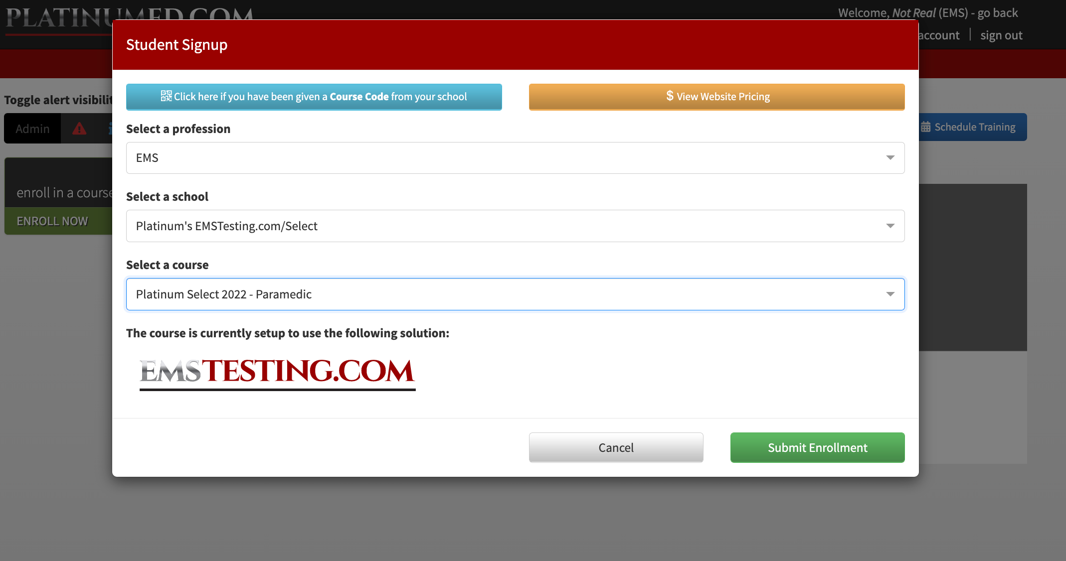 Signing Up for Platinum Select – Platinum Education Knowledgebase